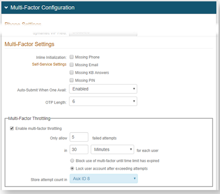 SecureAuth API OTP validation throttling appears to be ignored – SecureAuth Support